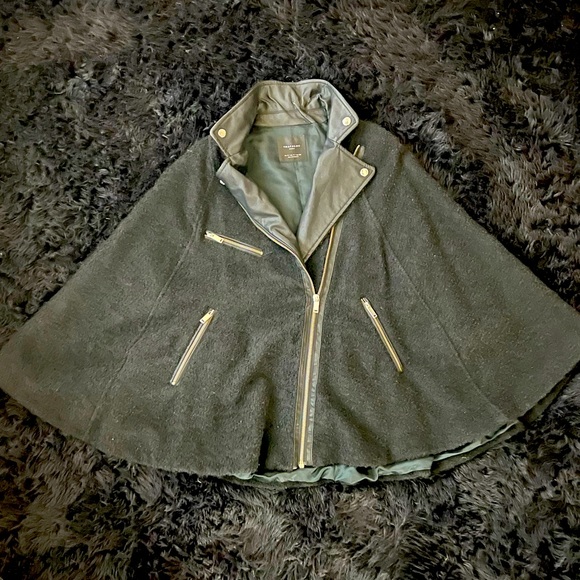 Zara | Jackets & Coats | Zara Cape | Poshmark